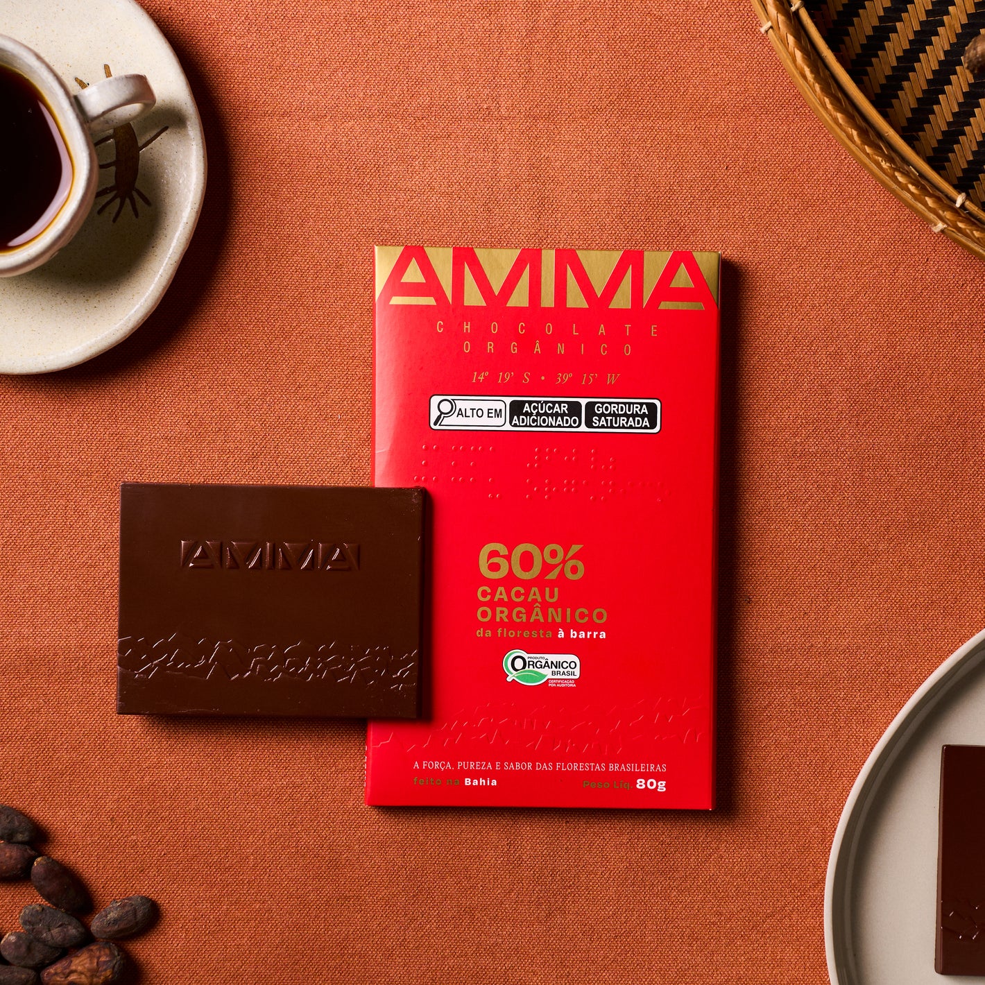 AMMA Chocolate Orgânico - Loja Online